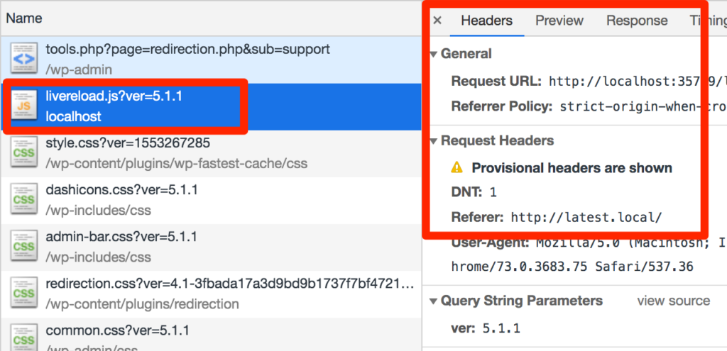 Reporting Bugs – Redirection